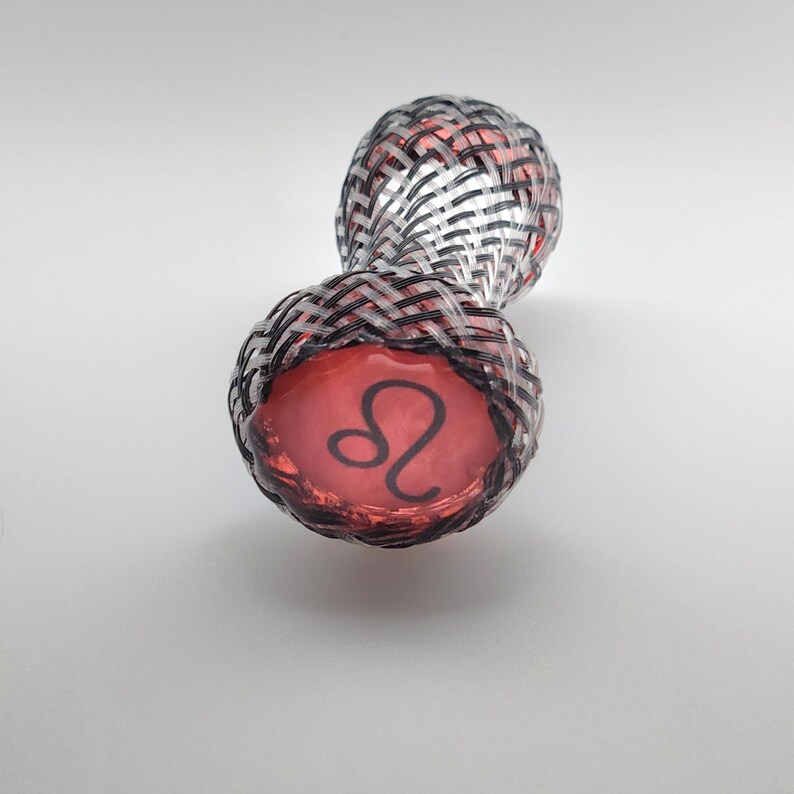 Leo Lion Symbol Zodiac Fidget Stress Reliever Resin Worry Stone ...