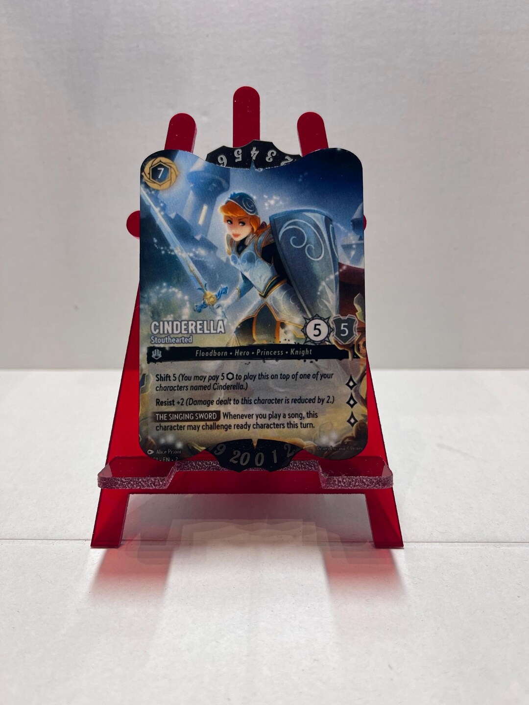 Lorcana 2 Player Lore Counter/tracker Cinderella - Etsy