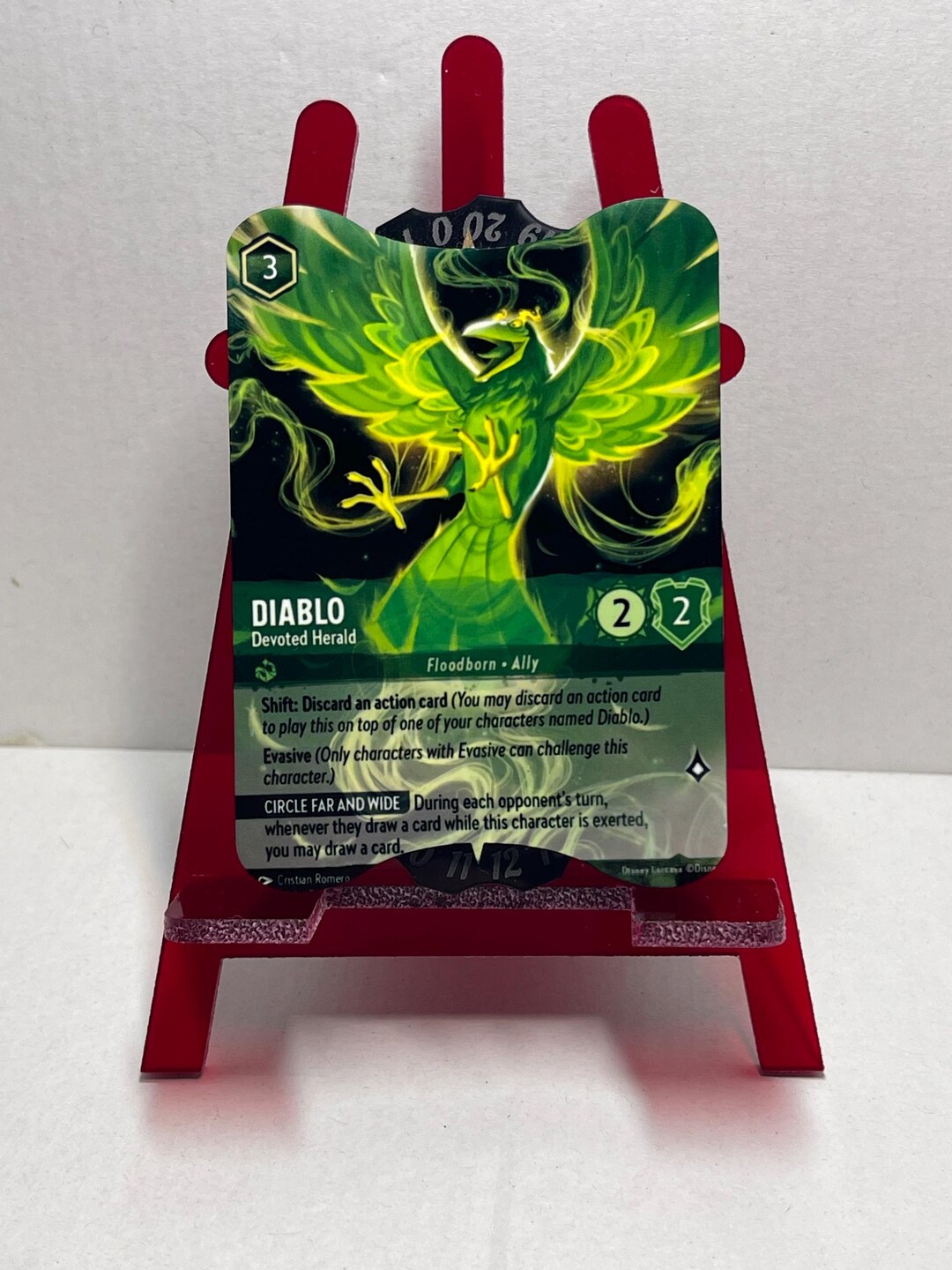 Lorcana 2 Player Enchanted Diablo Lore Counter/tracker - Etsy