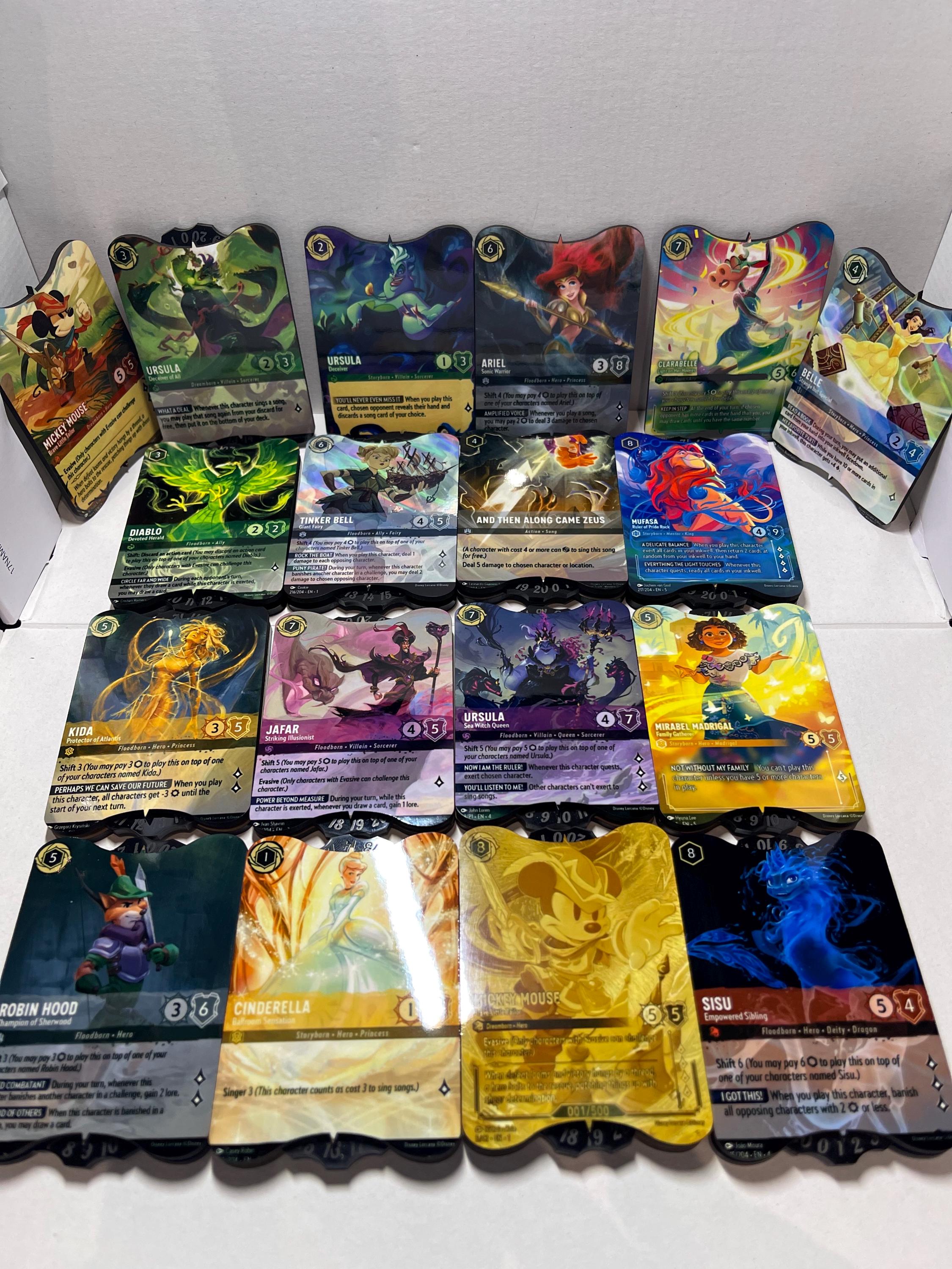 Lorcana 2 Player Lore Counter/tracker Enchanted Robin Hood - Etsy