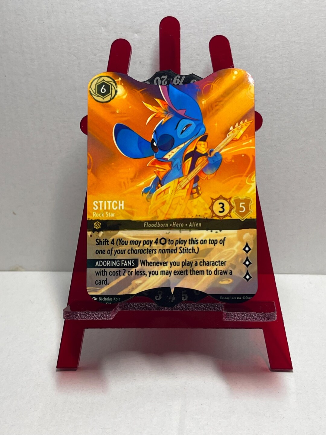 Lorcana 2 Player Enchanted Stitch Lore Counter/tracker - Etsy