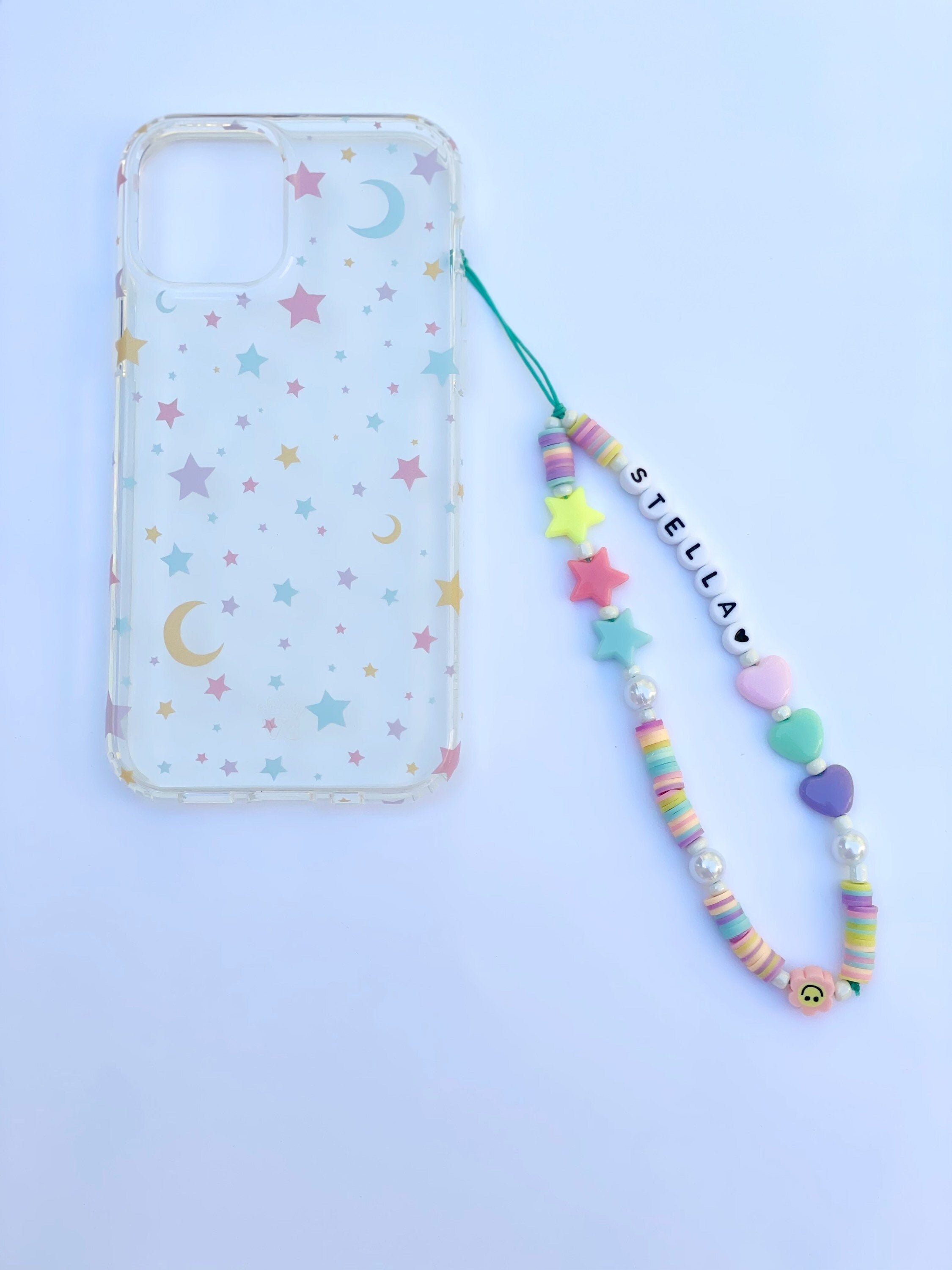 Cute & Girly Personalized Phone Charm | Etsy