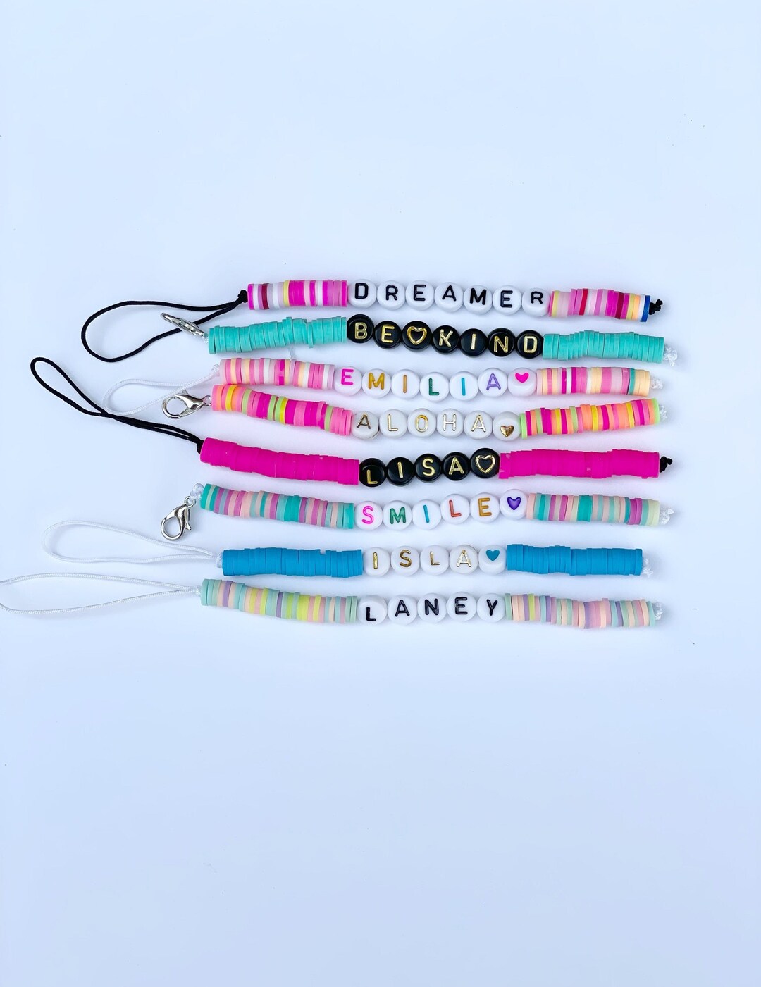 Personalized Phone Charm/attachment for Keychains, Backpacks, Totes ...