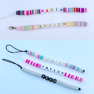 Personalized Phone Charm/attachment for Keychains, Backpacks, Totes ...