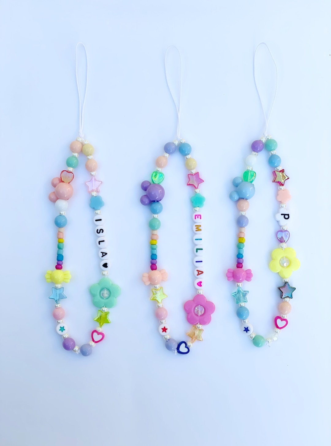 Disney Inspired Personalized Phone Charm - Etsy