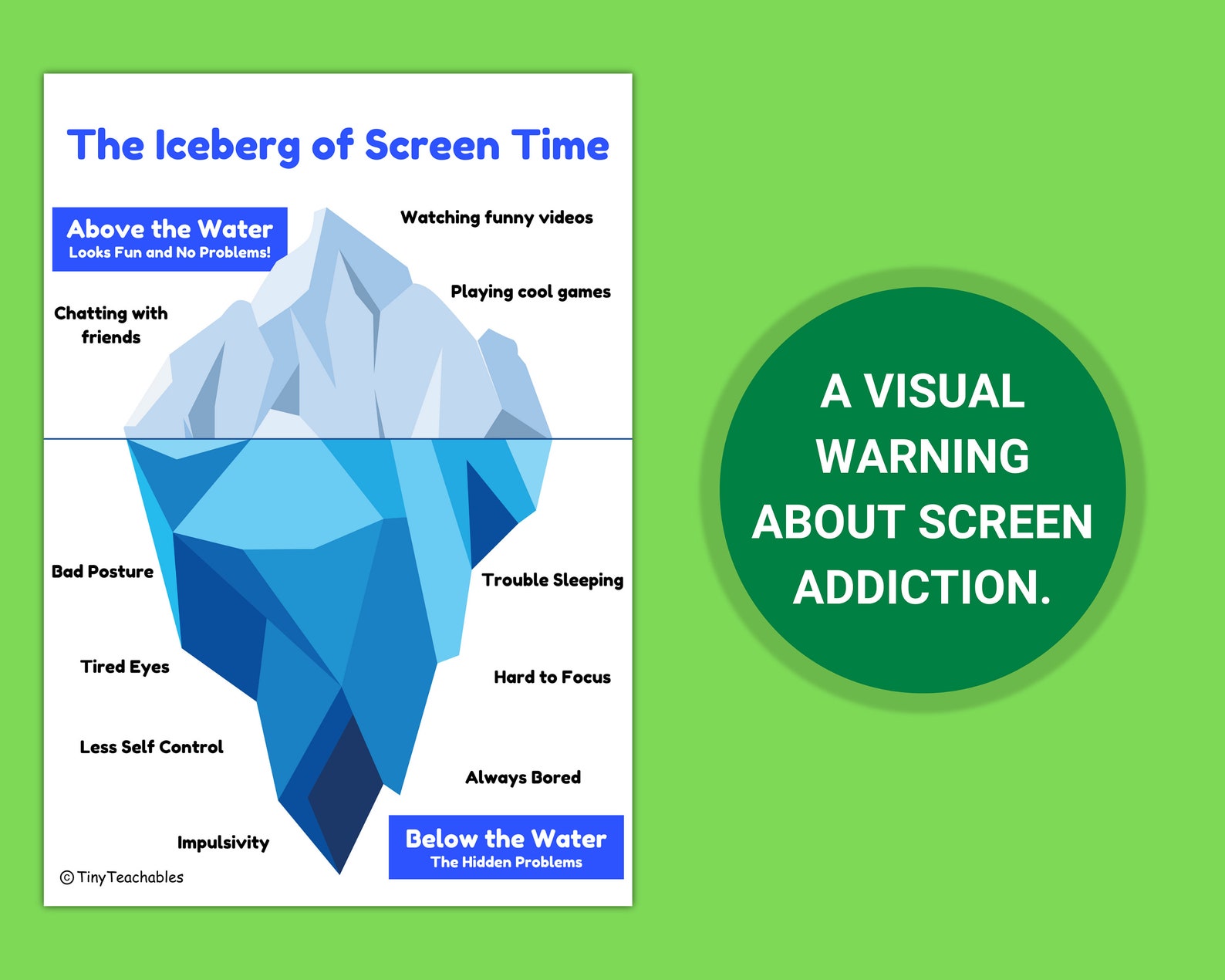 Kids Screen Addiction Mini Workbook Kids Therapy Psychologist Resources ...