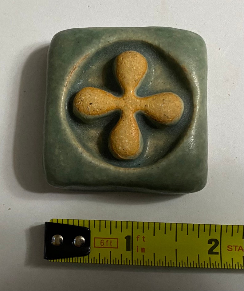 Clover Cross 2x2 Tile - Etsy