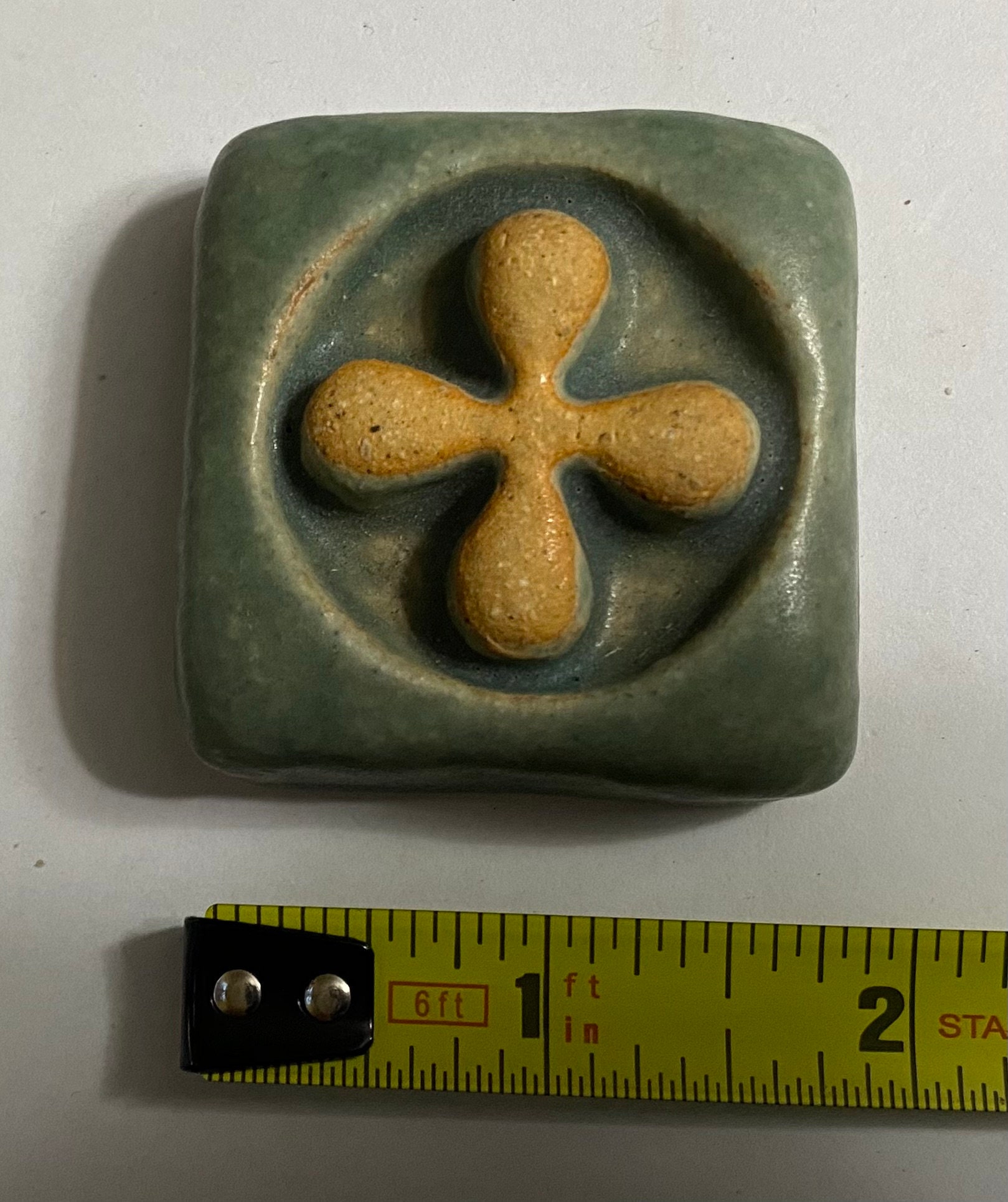 Clover Cross 2x2 Tile - Etsy