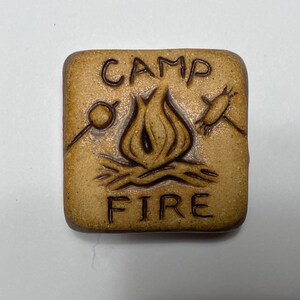 Camp Fire 2x2 Tile - Etsy
