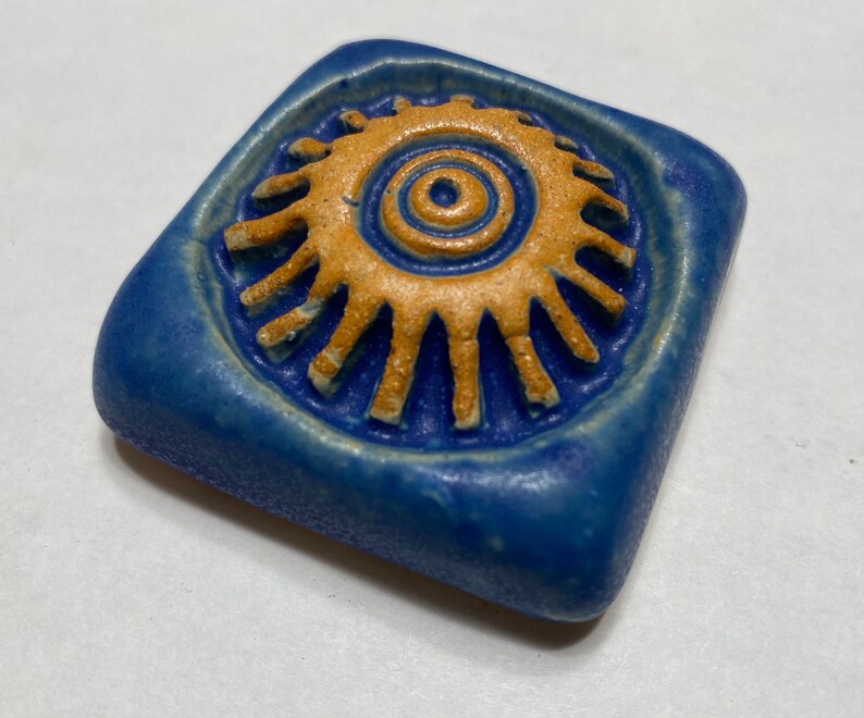 Solar 2x2" Ceramic Tile - Etsy