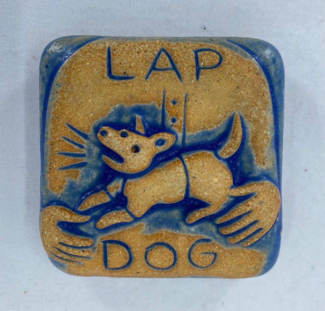 Lap Dog 2x2 Tile - Etsy
