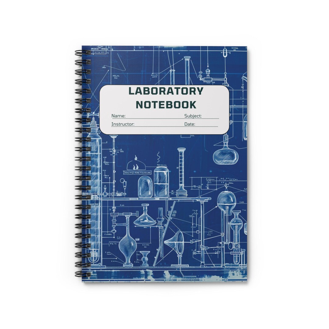 Laboratory Science Spiral Notebook | Perfect for Students, Researchers ...