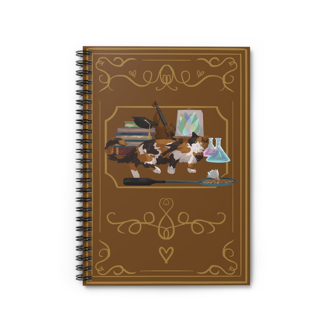 Calico Cat Notebook - Graduation Gift for Students - Kitty Books on ...