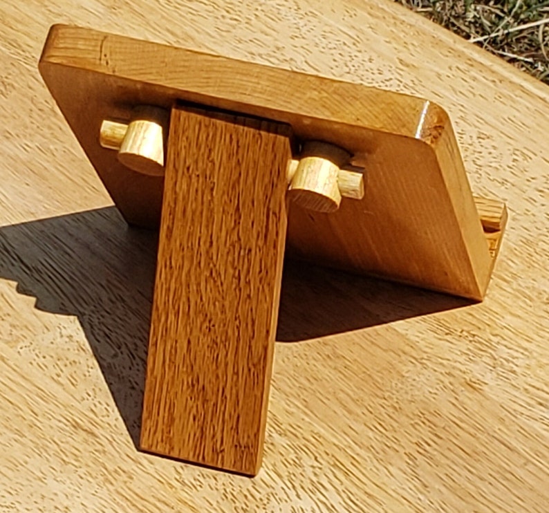 Wooden Tablet Stand - Etsy