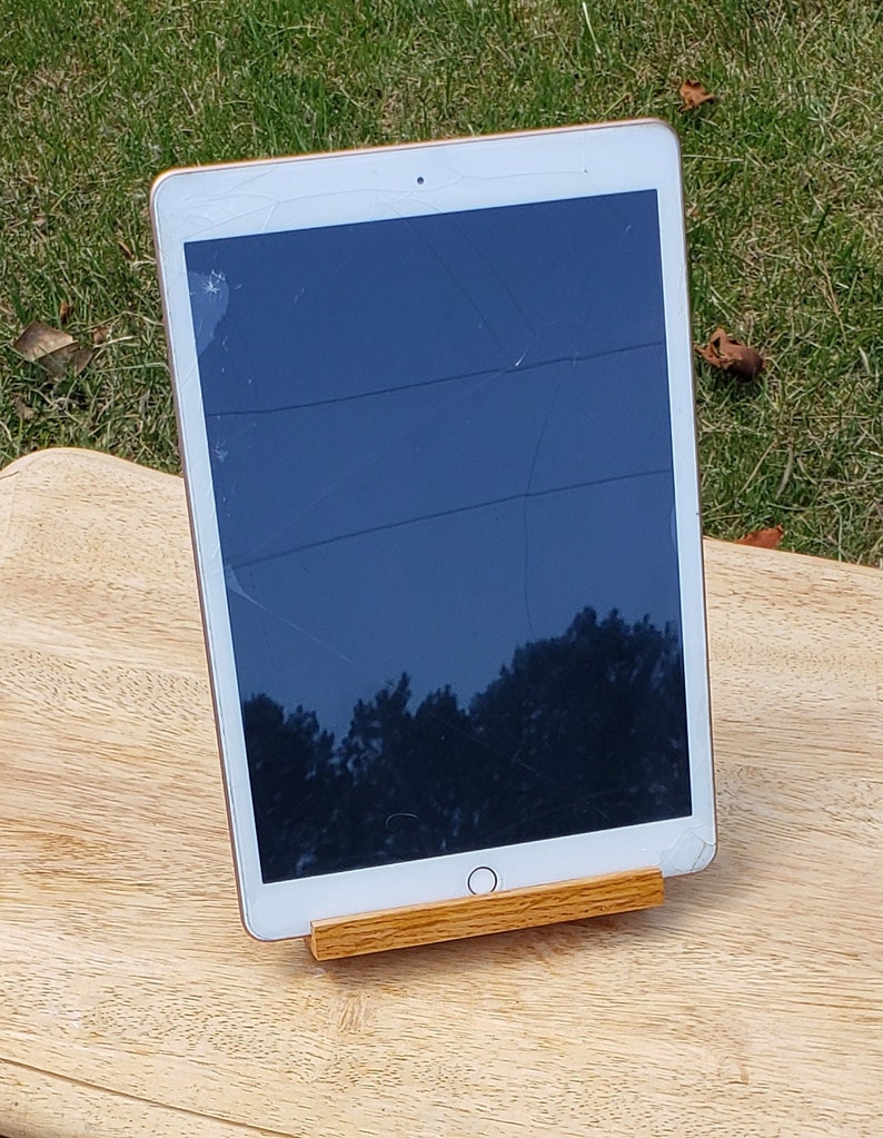 Wooden Tablet Stand - Etsy