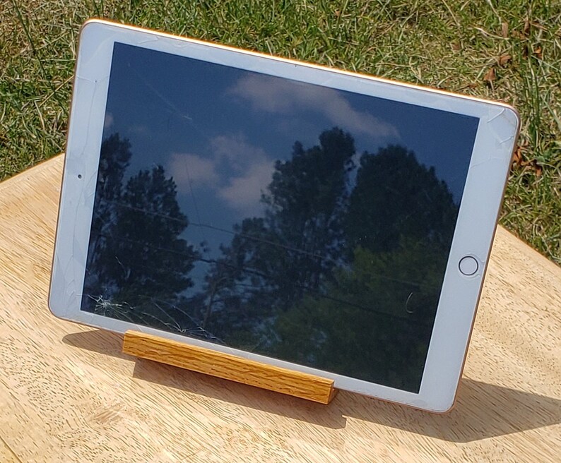 Wooden Tablet Stand - Etsy