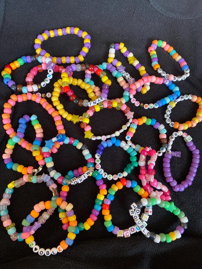 Custom Kandi Singles - Etsy UK