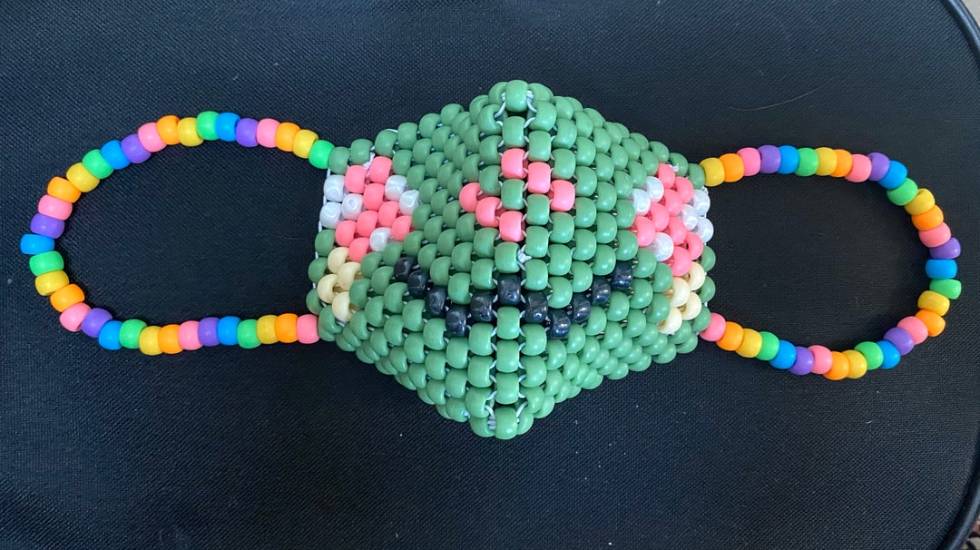 Kandi Frog Mask - Custom Colours :D - Etsy