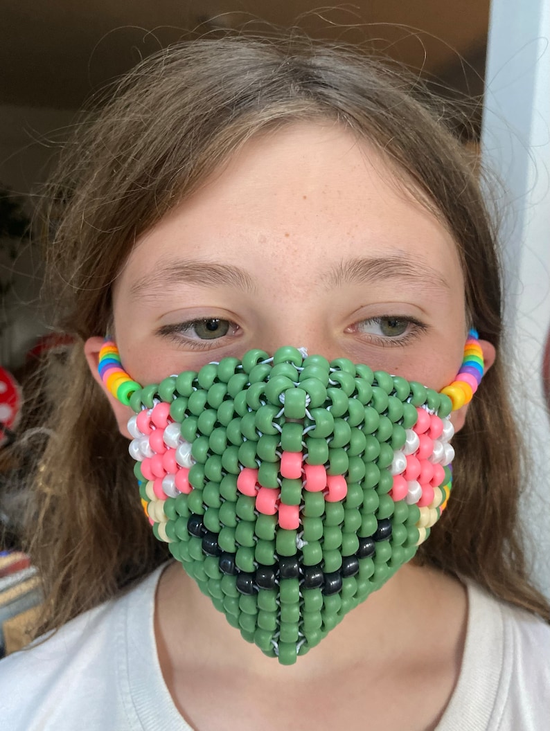 Kandi Frog Mask - Custom Colours :D - Etsy