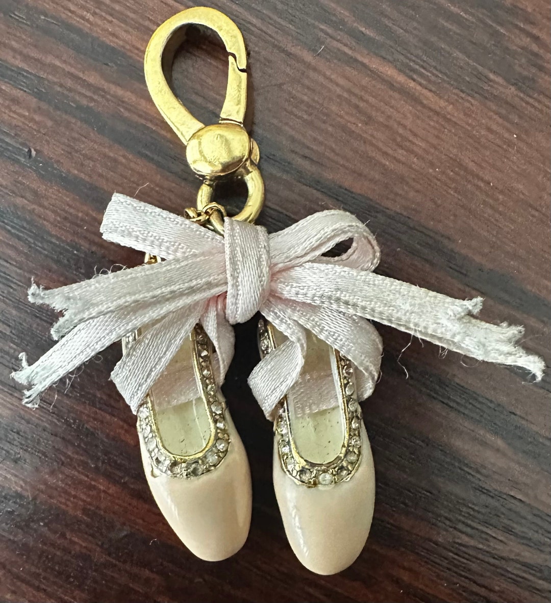 Juicy Couture Detachable Ballet Slippers Charm for Juicy Couture Charm Bracelet Lightly Used ...
