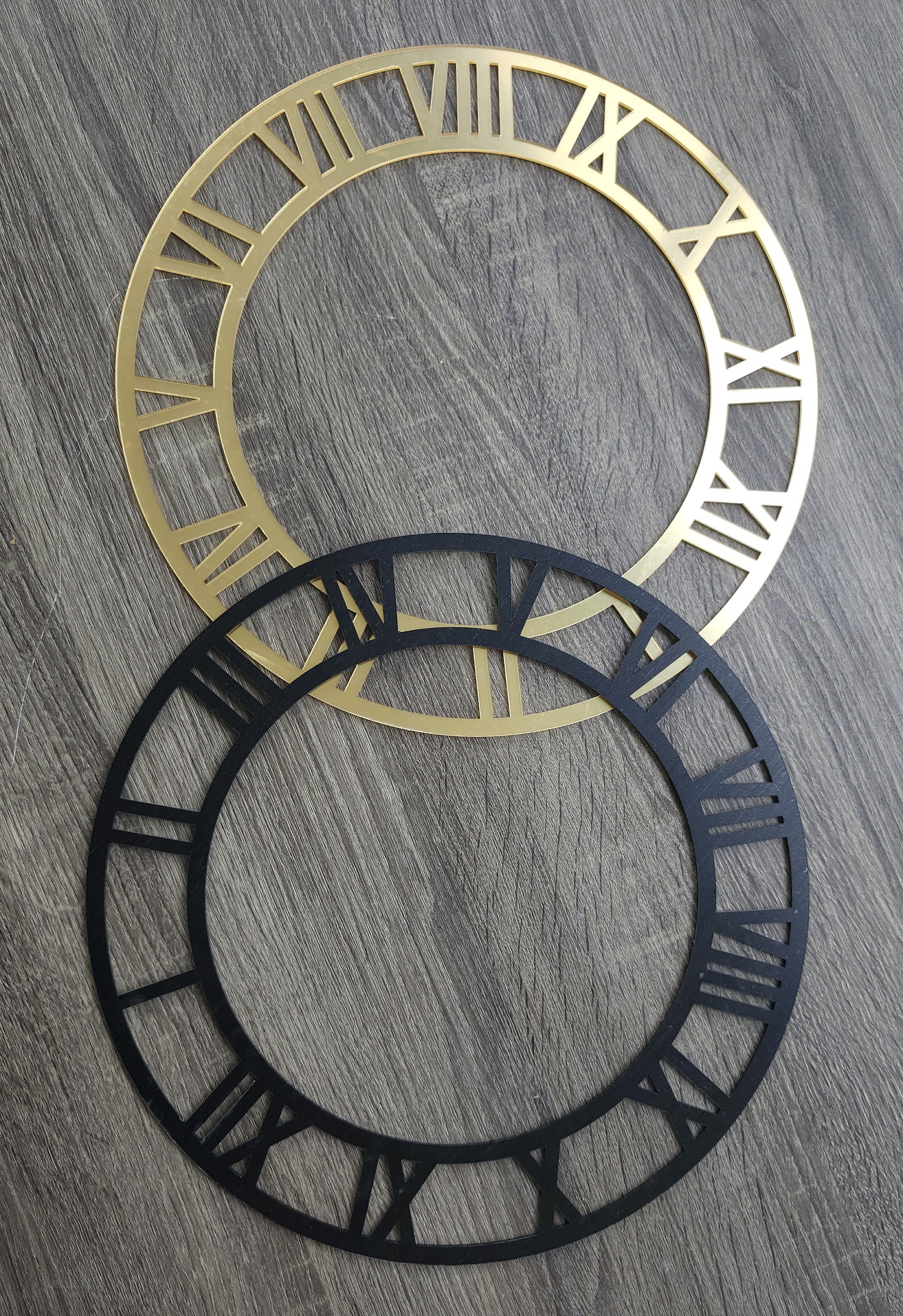 Acrylic Face Clock Mirrored Frame, Resin Epoxy Art, Wall Clock Supplier ...