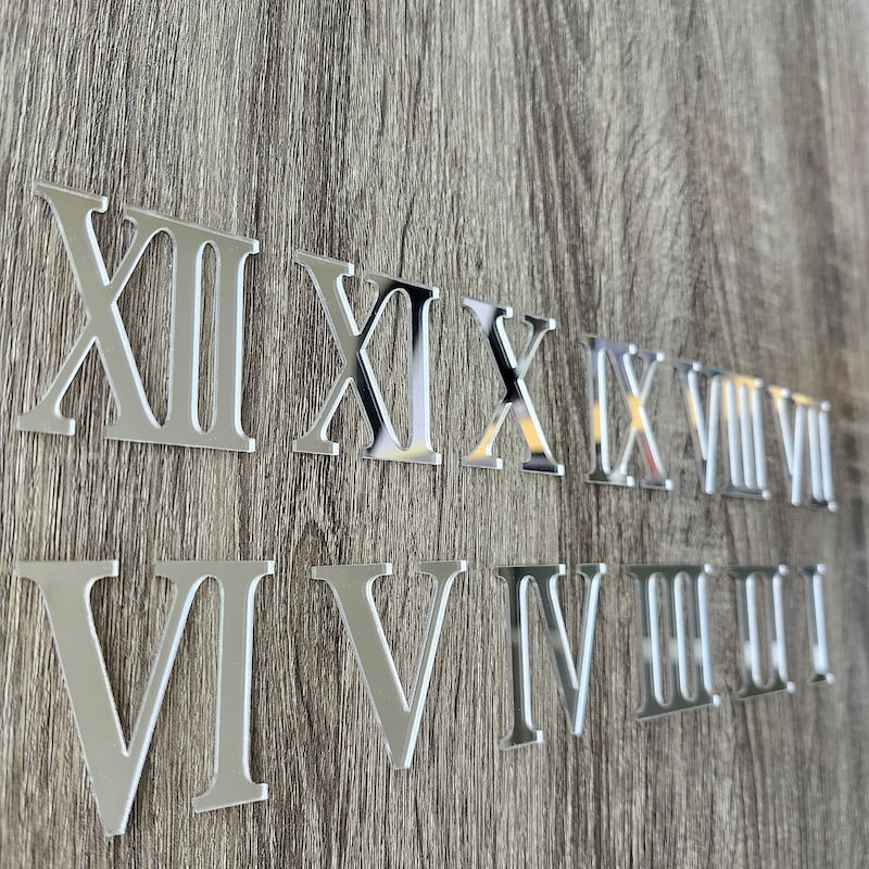 Acrylic Numbers - Etsy
