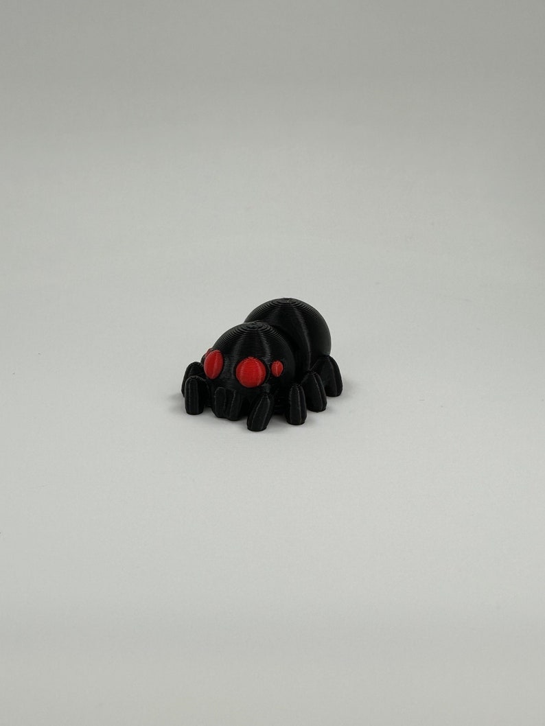 Baby Spider Fidget Toy 3D Printed Articulated Flexible Cute Pet Mini ...