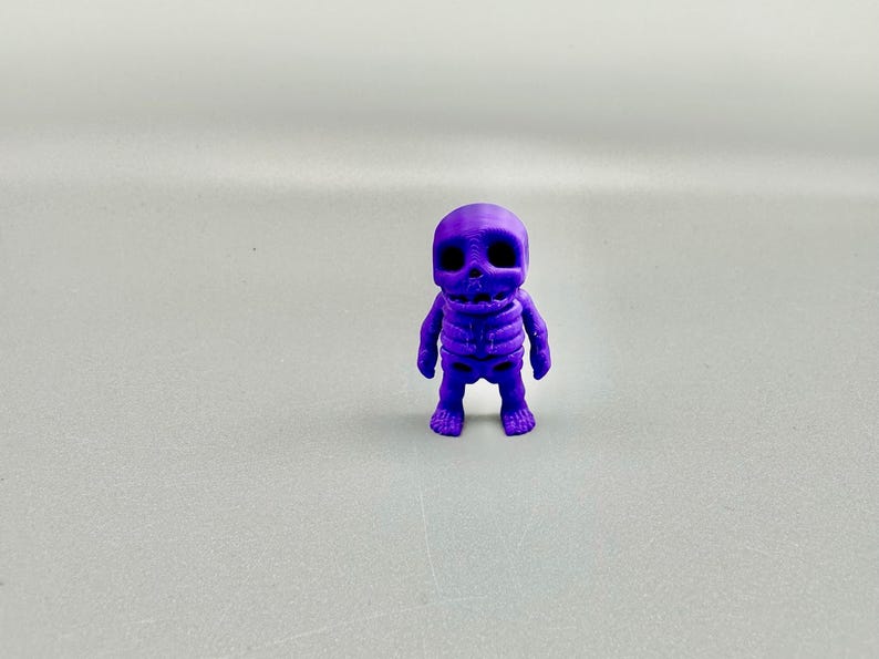 Mini Skeleton Fidget Toy 3D Printed Articulated Flexible Flexi Cute Pet ...