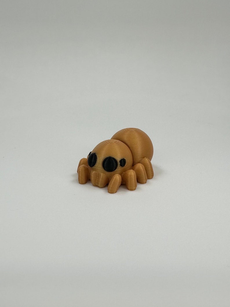 Baby Spider Fidget Toy 3D Printed Articulated Flexible Cute Pet Mini ...