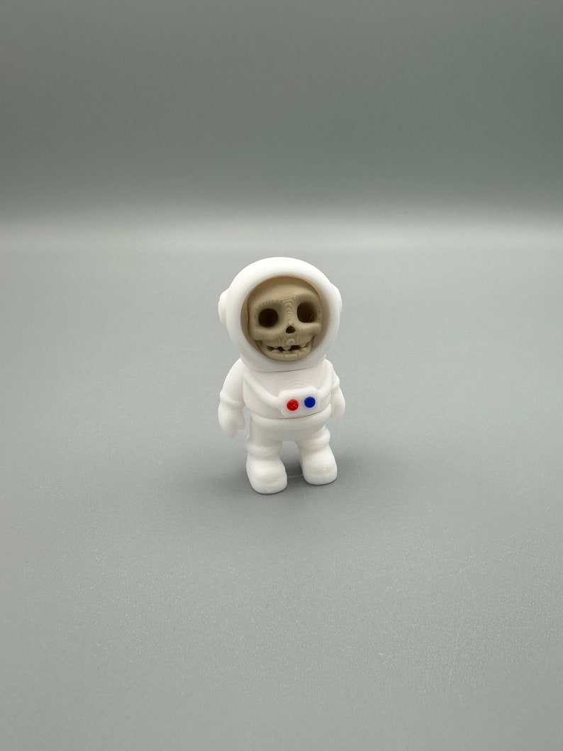 Tiny / Mini Astronaut Fidget Toy 3D Printed Articulated Flexible Cute ...