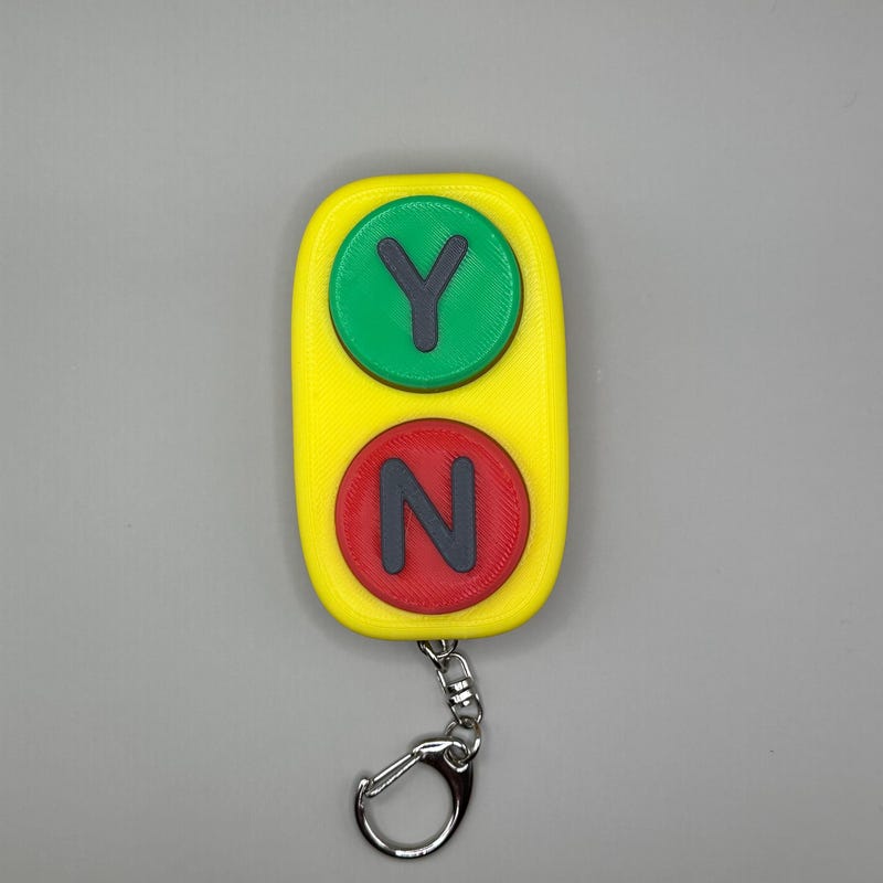 Bluey Yes No Button - Etsy