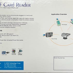 USB COMPACTFLASH(CF) Card Reader for Imac and Windows 98 - Etsy