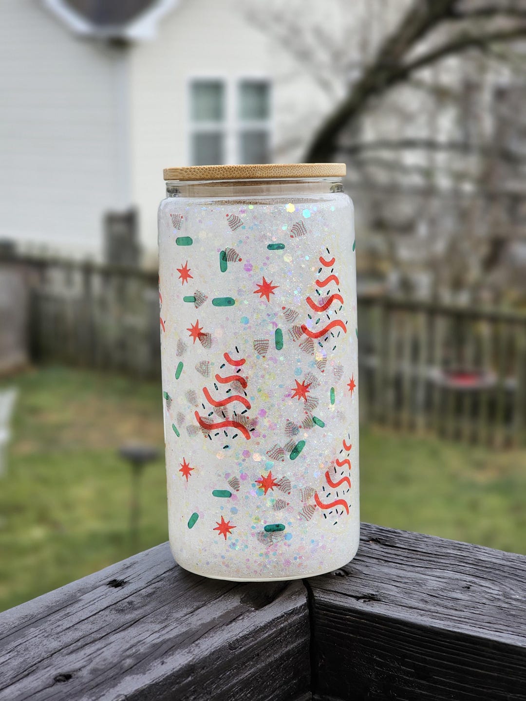 Little Debbie Christmas Tree Cake Snow Globe Tumbler, Christmas Tree ...