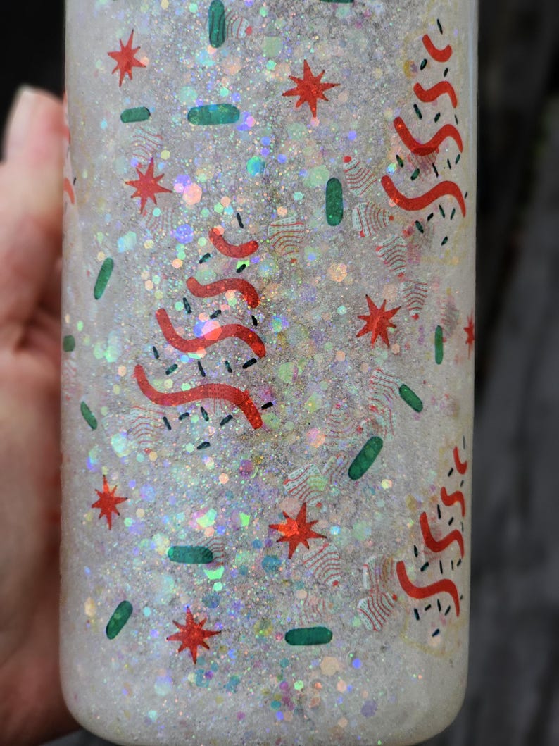 Little Debbie Christmas Tree Cake Snow Globe Tumbler, Christmas Tree ...
