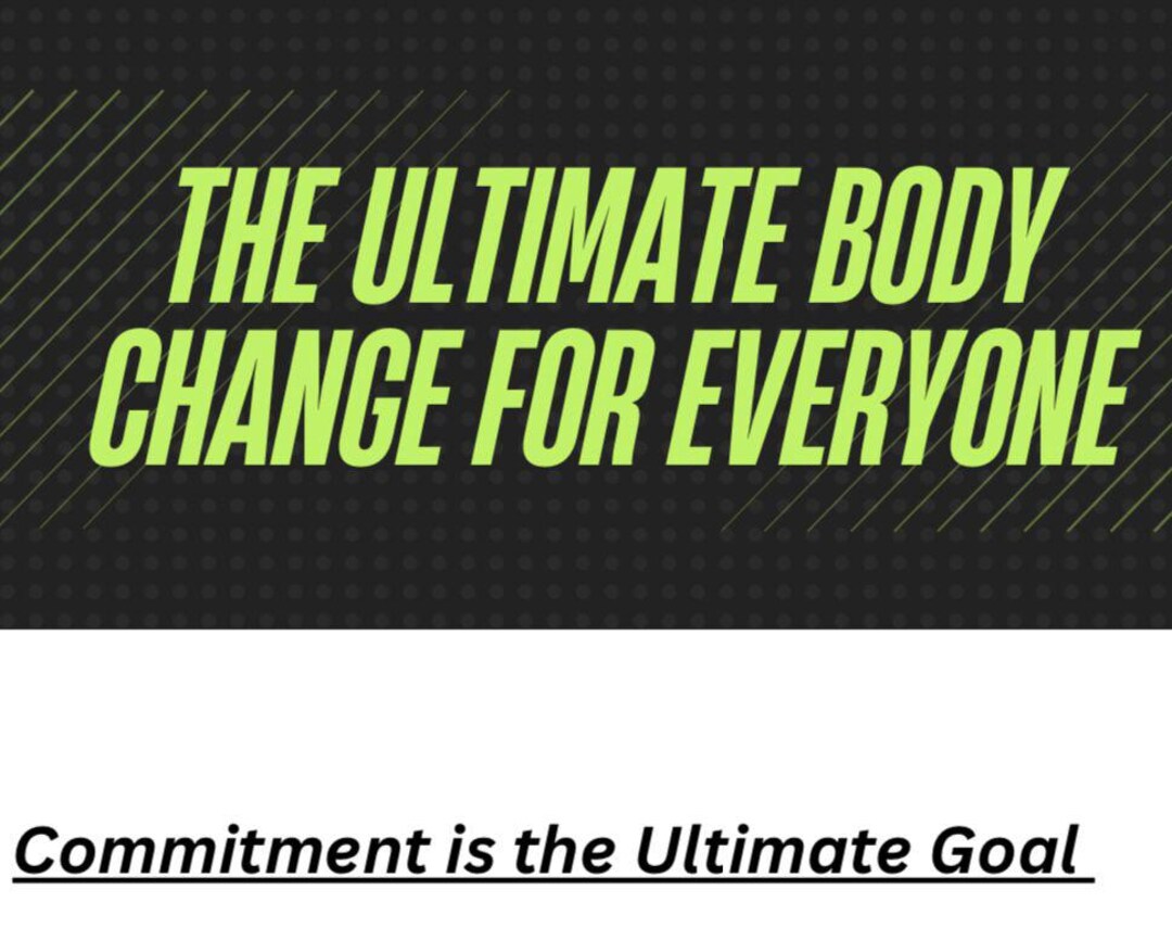 The Ultimate Body Change for Everyone - Etsy