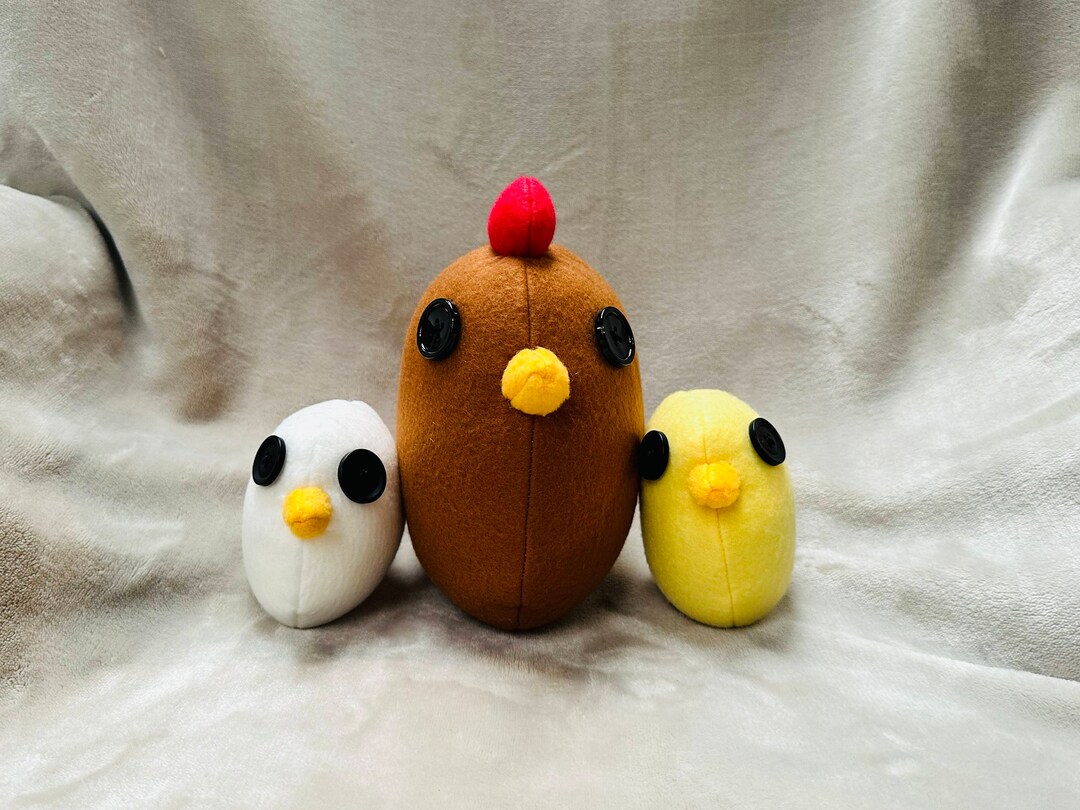 Happy Family Bundle - Chicken Friends - Handmade Plushes - Etsy