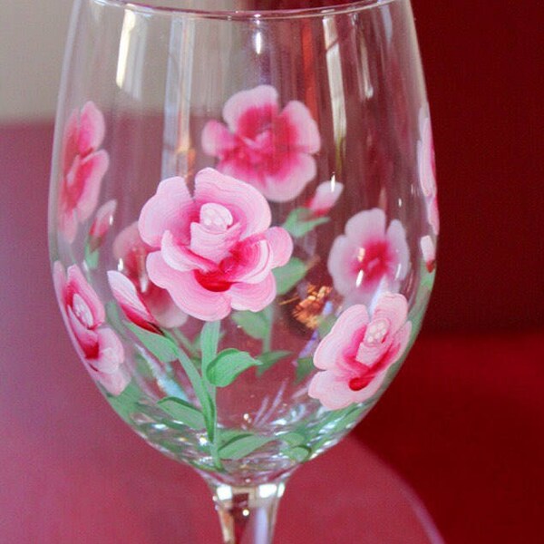 Hand Painted Roses - Etsy