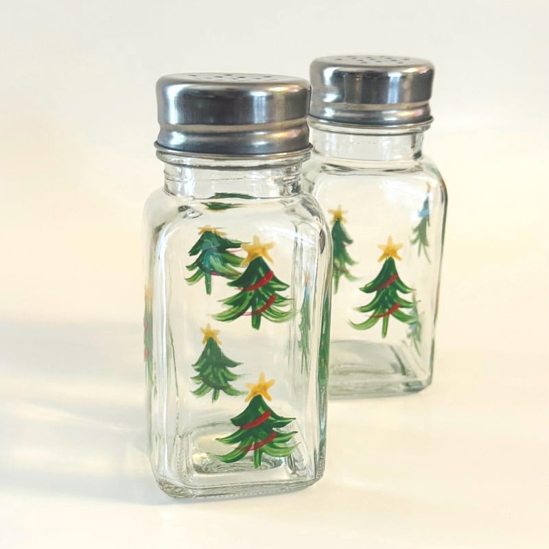 Christmas Salt and Pepper Shakers - Etsy