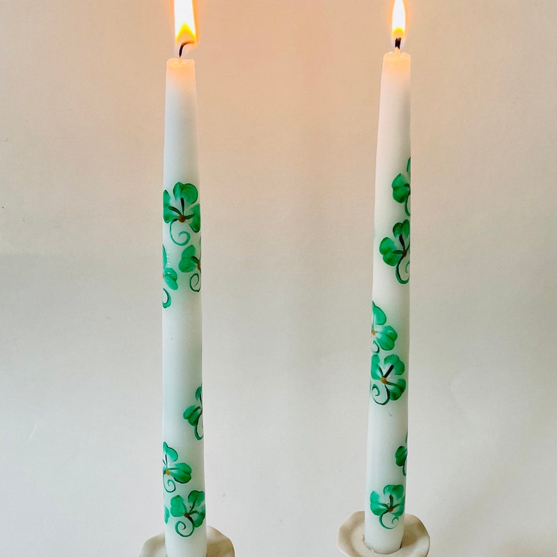 Shamrock Birthday Candle - Etsy