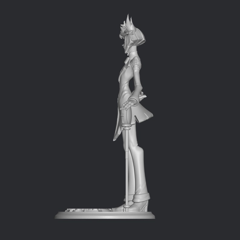 Alastor From Hazbin Hotel Stl File 3d Printing 3d Print File