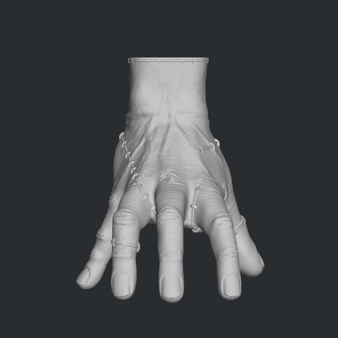 Thing From Wednesday Addams, Addams Family Stl File 3d Printing, 3d ...