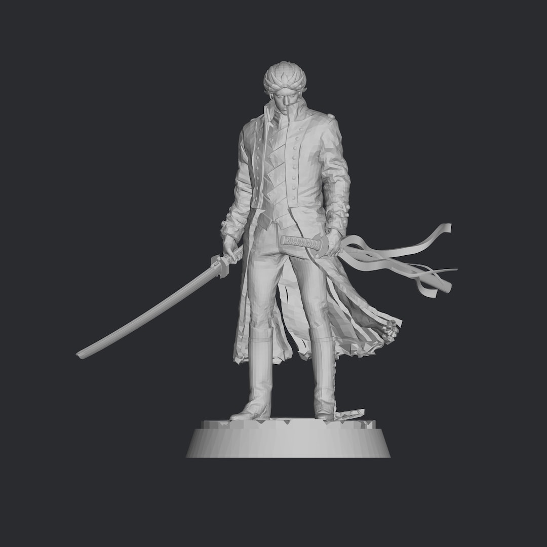Vergil From Devil May Cry 5 Stl File 3d Printing, 3d Print File ...