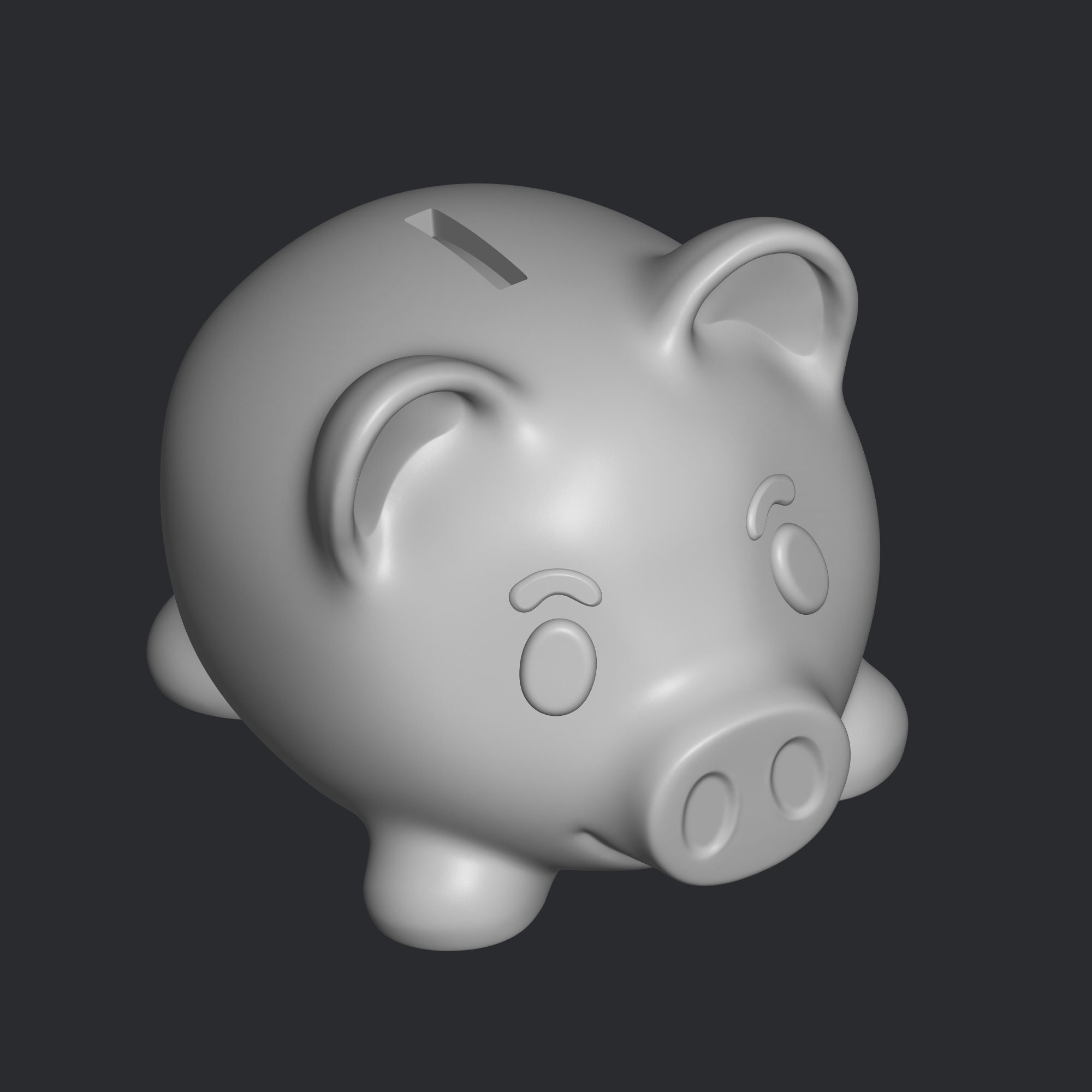 Piggy Bank Stl File 3d Printing, 3d Print File, Miniature, Super Hero, Game, Cartoon, Comic ...
