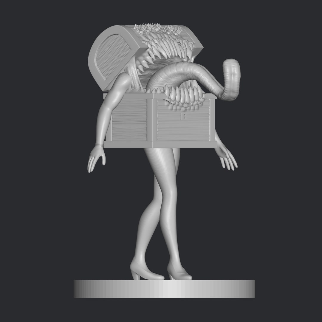 Sexy Mimic Stl File 3d Printing, 3d Print File, Miniature, Superhero ...