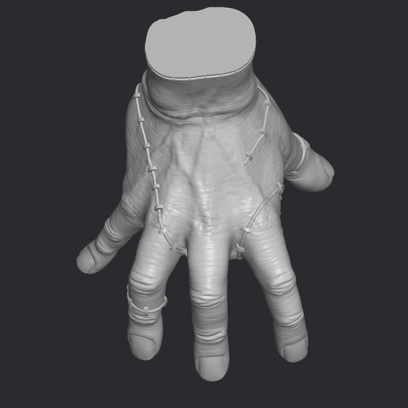 Thing From Wednesday Addams, Addams Family Stl File 3d Printing, 3d ...