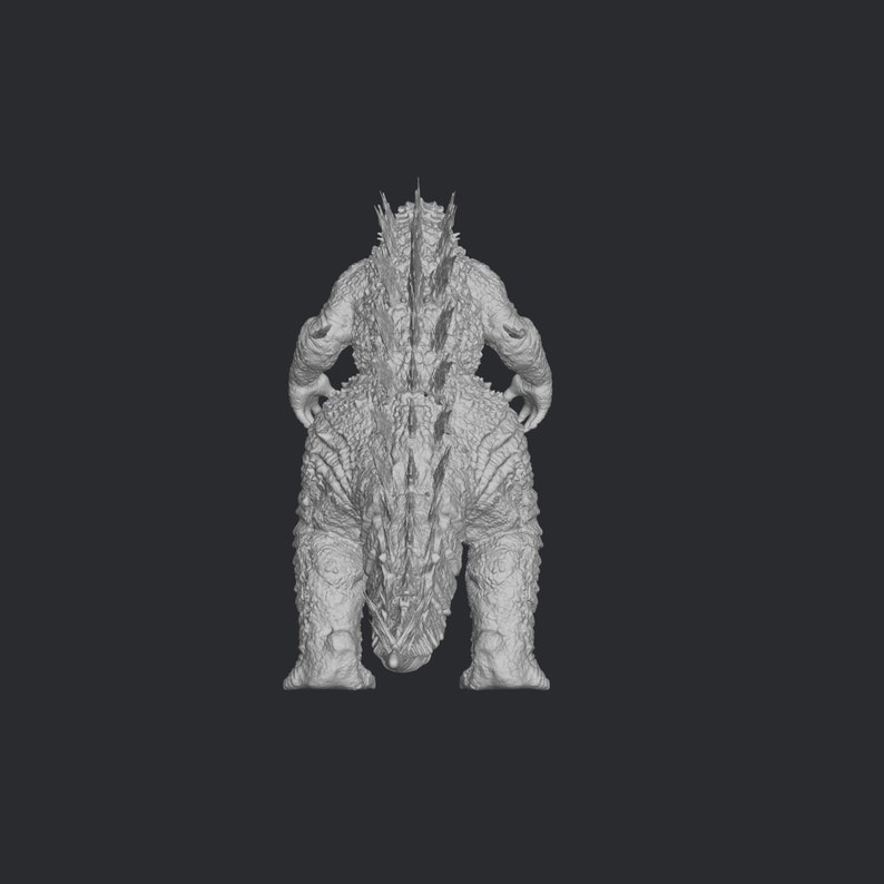 Godzilla Stl File 3d Printing, 3d Print File, Miniature, Superhero ...