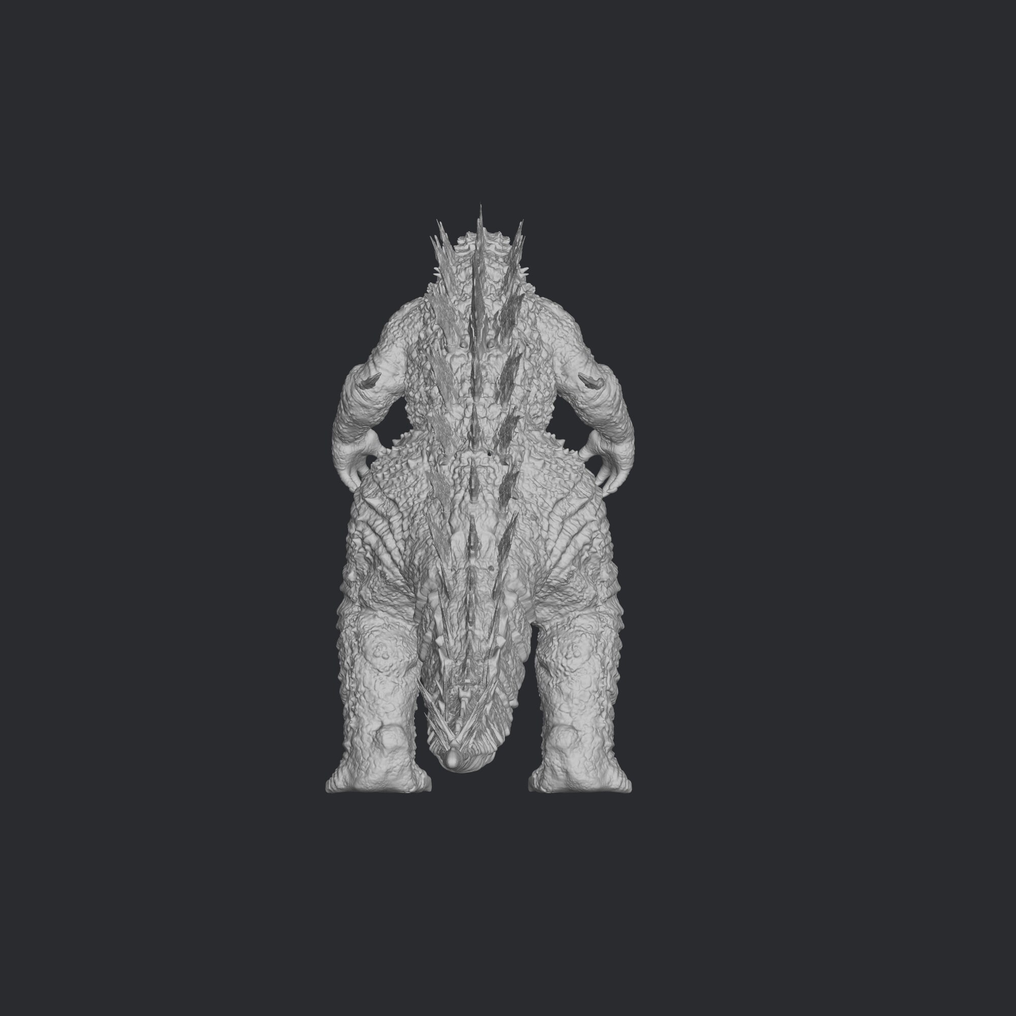 Godzilla Stl File 3d Printing, 3d Print File, Miniature, Superhero ...