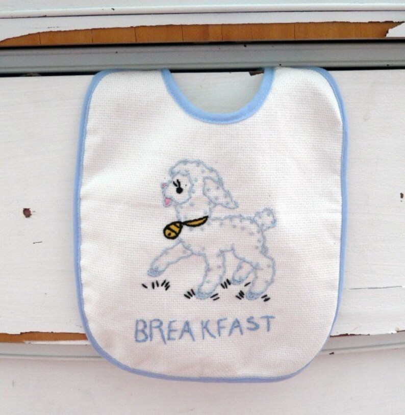 Baby Bibs Vintage Inspired Embroidered 3 Piece Baby Bib Baby Shower, Birthday Gift Set Vintage ...