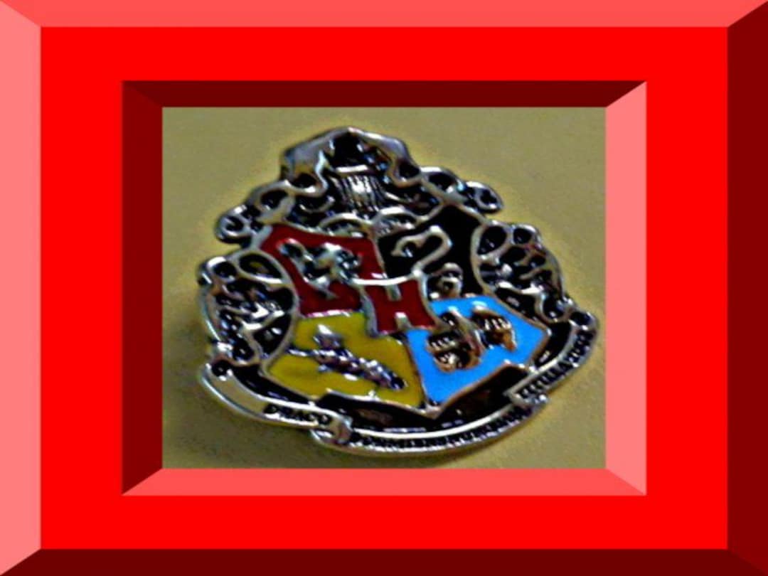 Antique Design Bronze Hogwarts Crest Theme Tie Pin for Men - Etsy