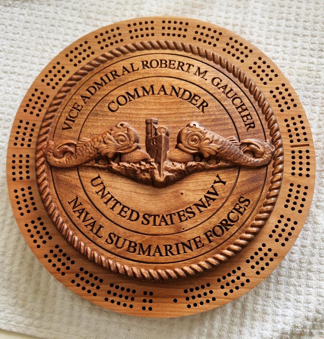Custom Cribbage Board - US Navy - Submarine - Etsy